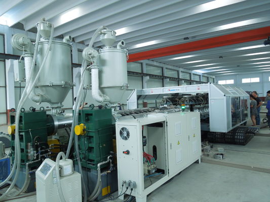 Double Wall Metal Reinforced HDPE Winding Pipe Production Line