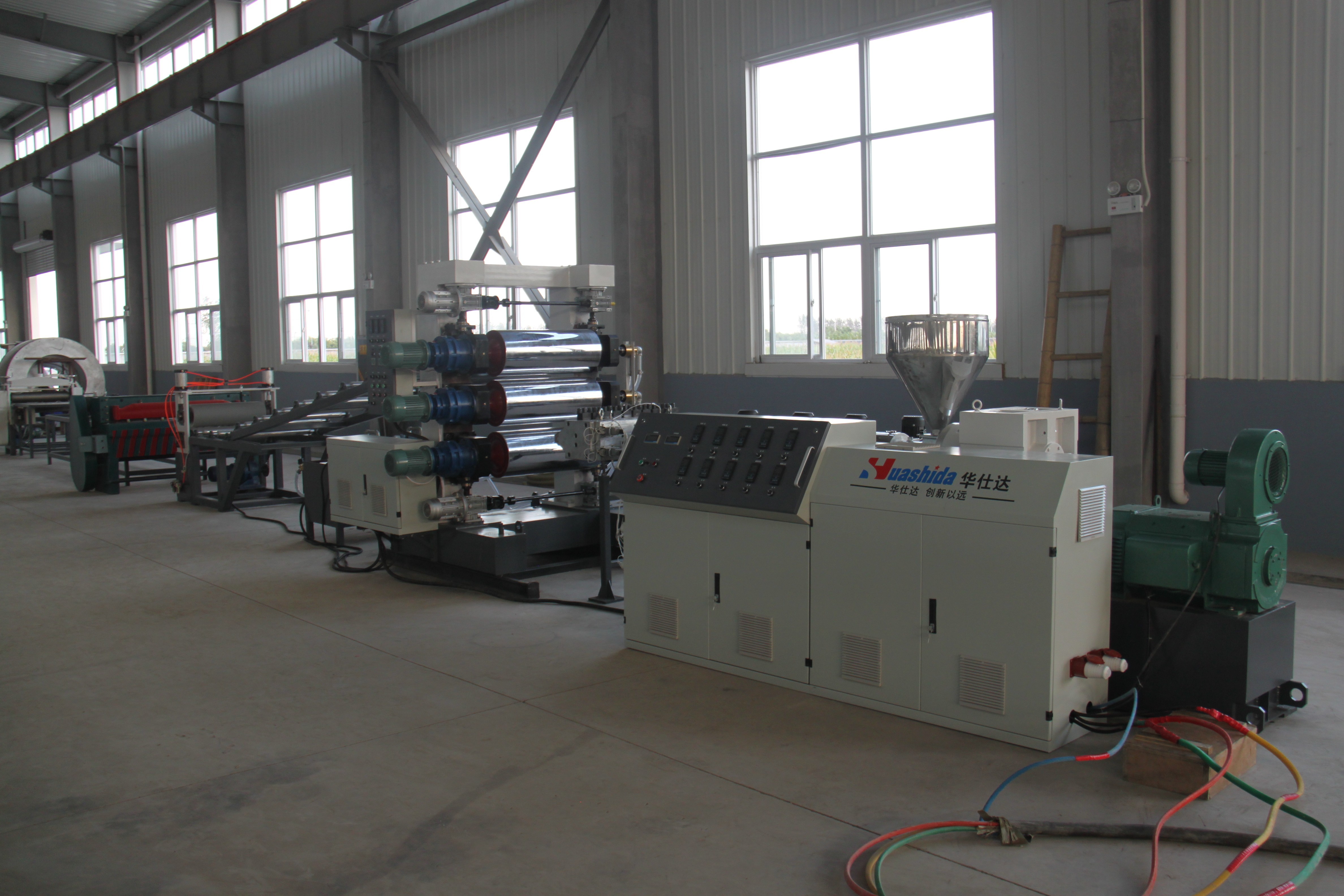 Width 500-3000mm Plastic PP HDPE Sheet Film Board Extrusion Line 200 ...