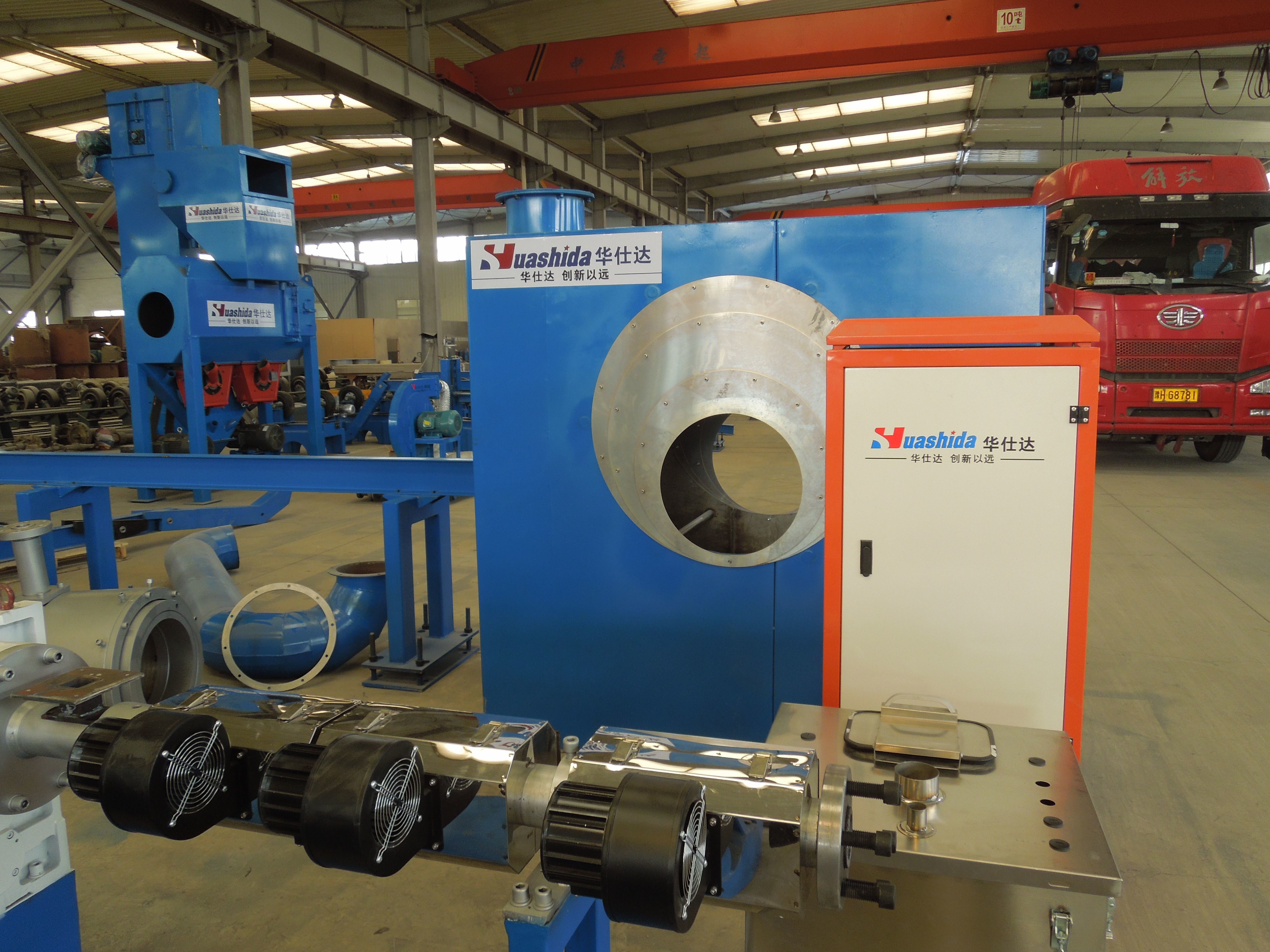 3LPE/PP/FBE External Coating Machine Steel Elbow 3LPE Coating Machinery ...