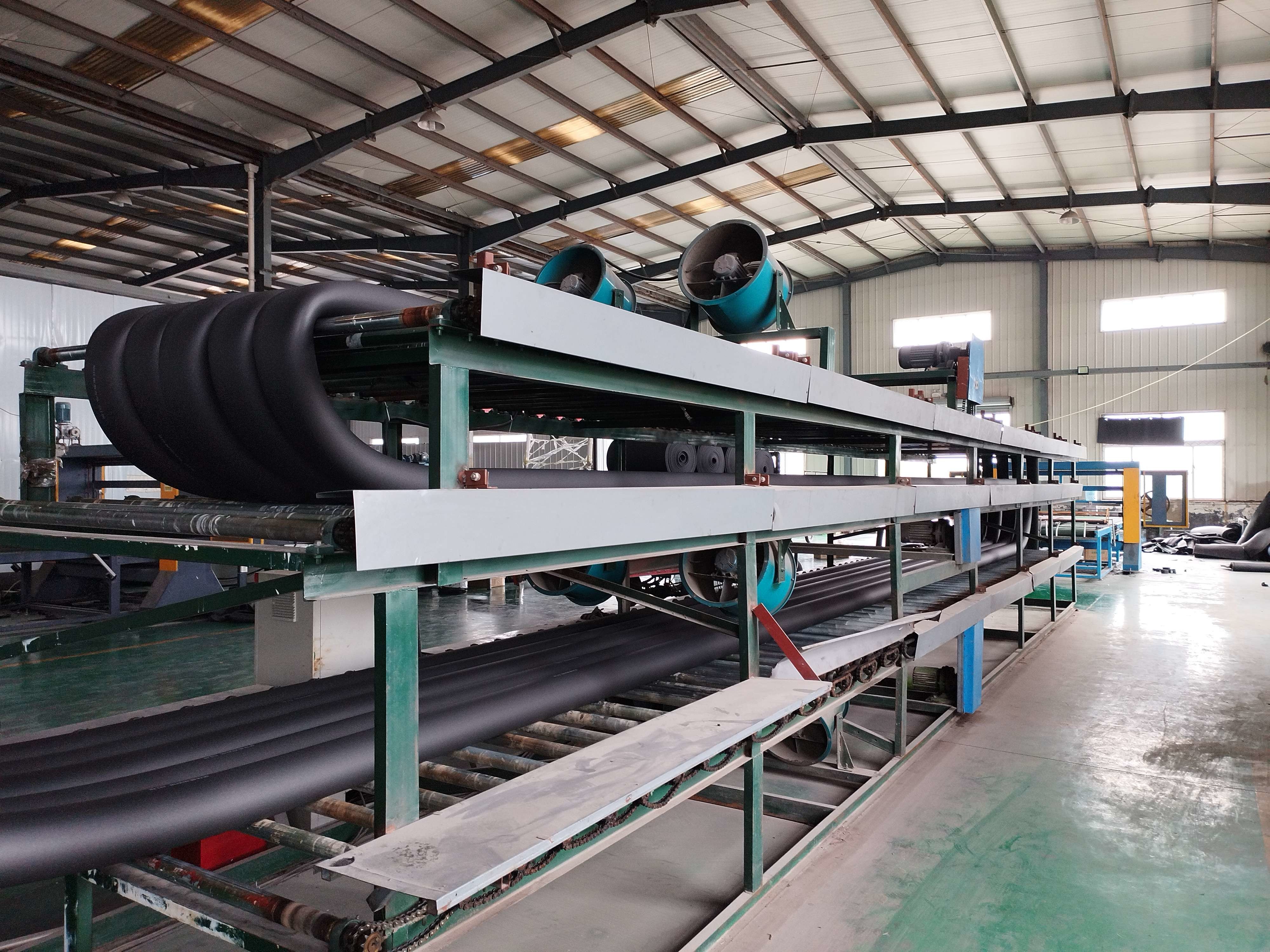 Ageing Resistant Rubber Foam Pipe/Sheet Production Line Producing ...