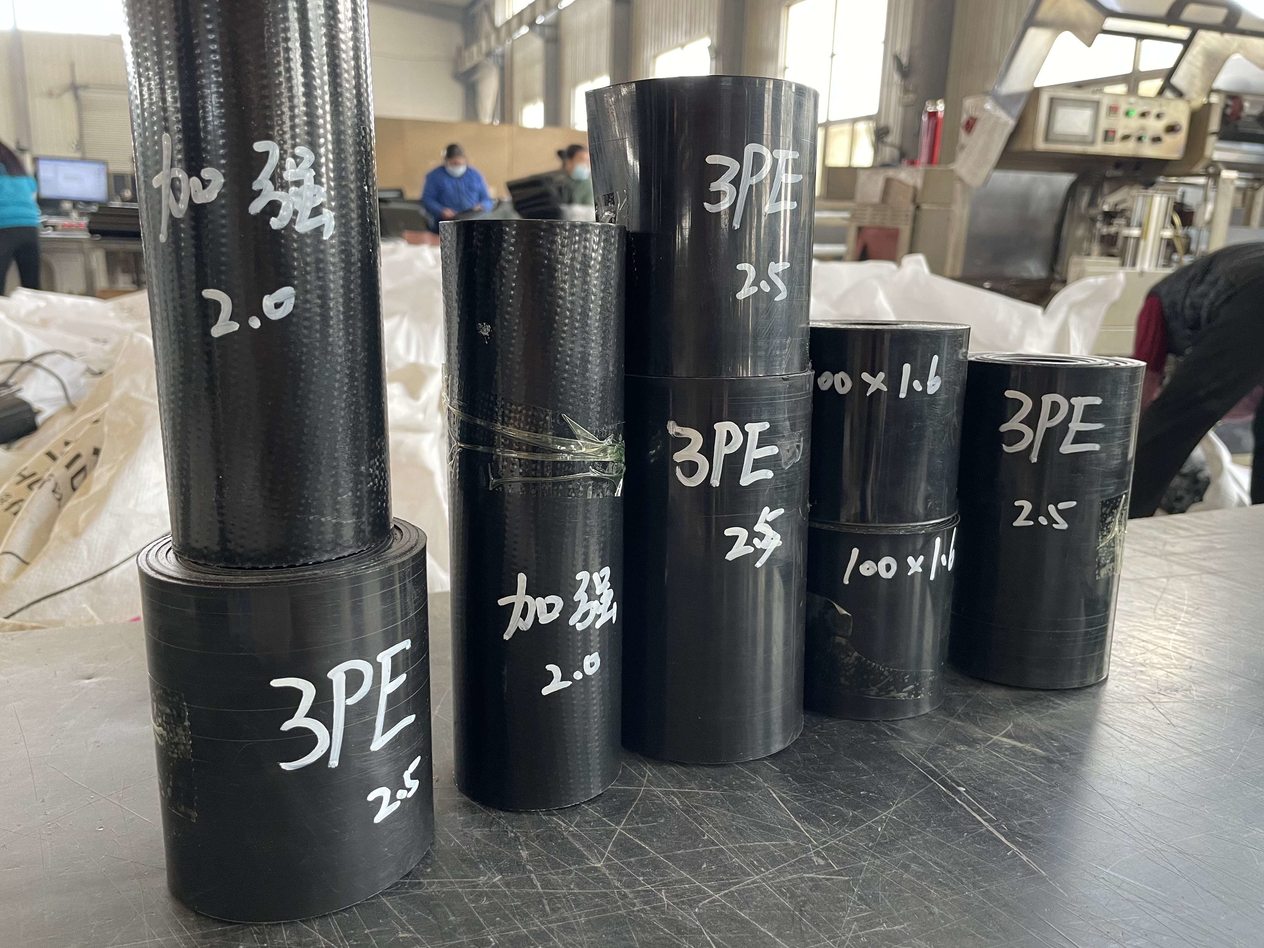 Pre Insulation Pipe Joints PE Heat Shrinkable Sleeve For HDPE Courraged ...