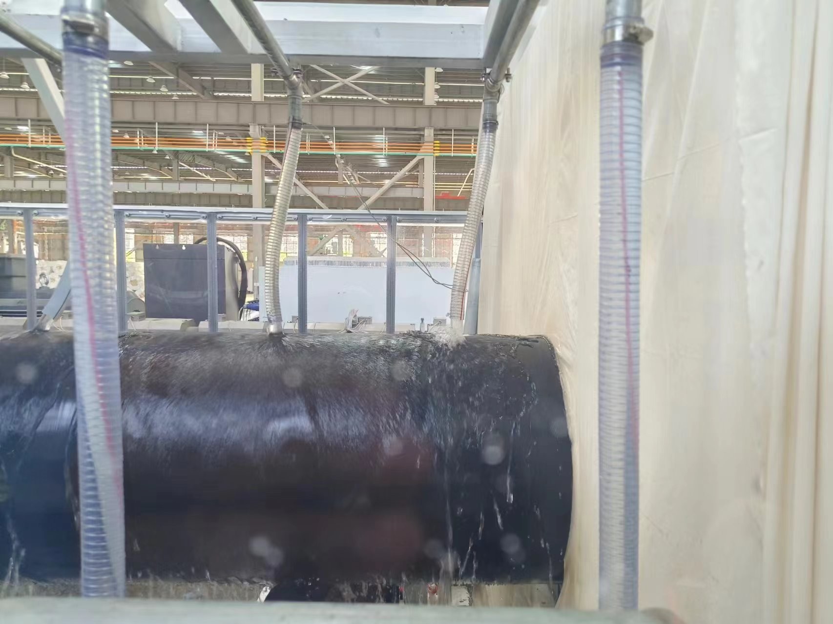 Steel Pipe 3lpe Blasting Anticorrosion Fusion Epoxy Powder Spray Gun ...