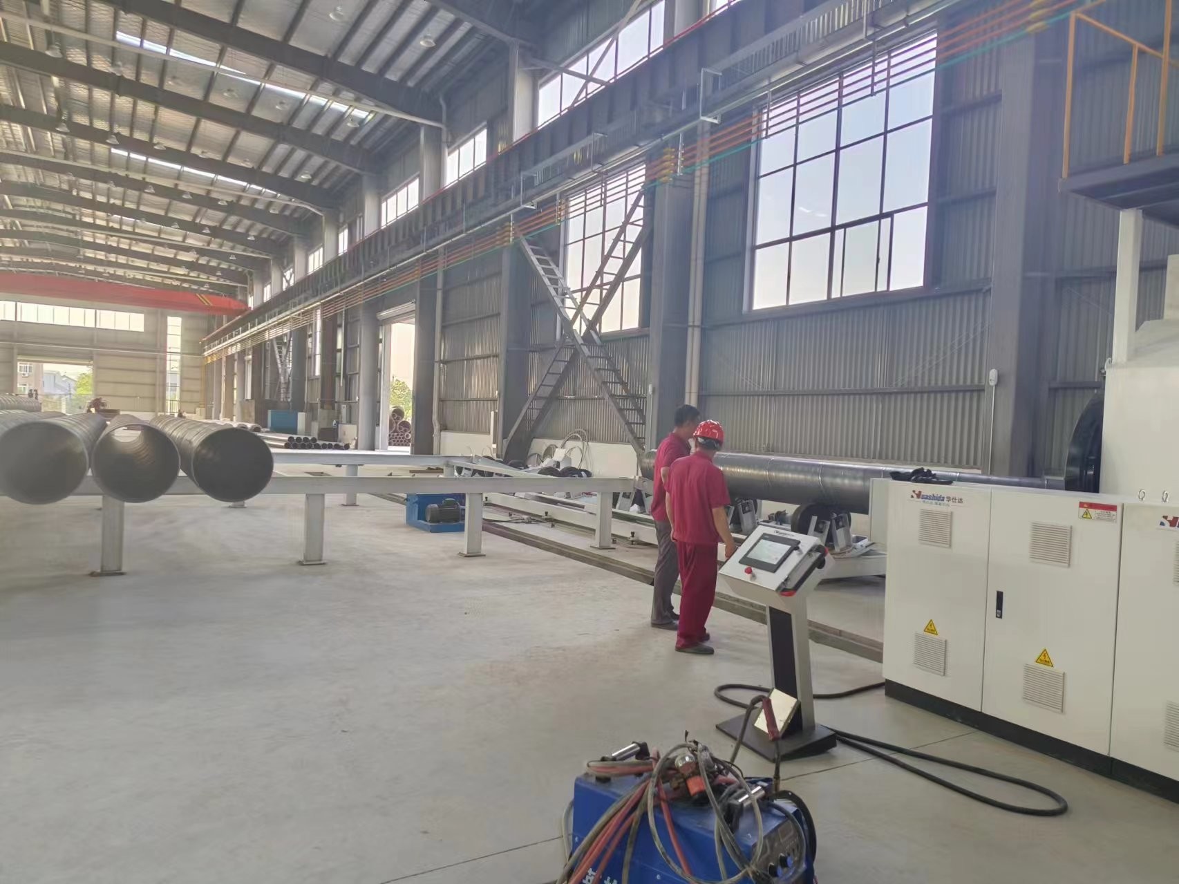 Steel Pipe 3lpe Blasting Anticorrosion Fusion Epoxy Powder Spray Gun ...