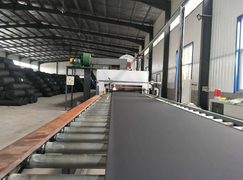 Rubber Foam Insulation Tube / Sheet Production Line Hollow Structure Wall