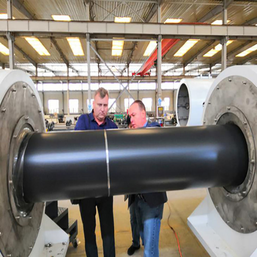 20-Year HDPE PE Jacket Casing Pipe Machinery For Preinsulated Pipe ...