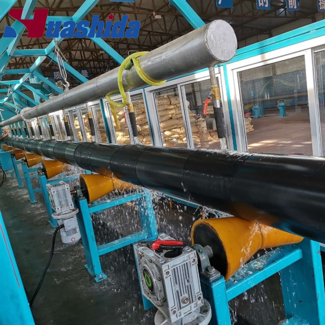 Large Scale 2LPE / 3LPE O-Type Extrusion Coating Equipment For Pipe ...