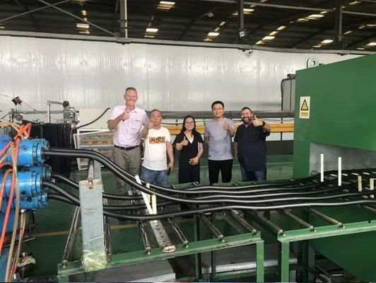 Rubber Foam Insulation Tube / Sheet Production Line Hollow Structure Wall
